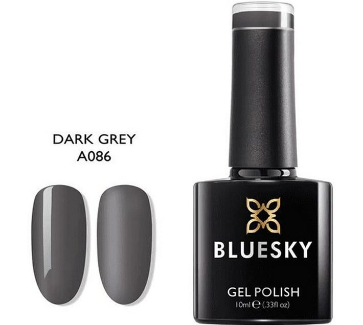 Bluesky Dark Grey A086 Gel Nail Polish () | Makro