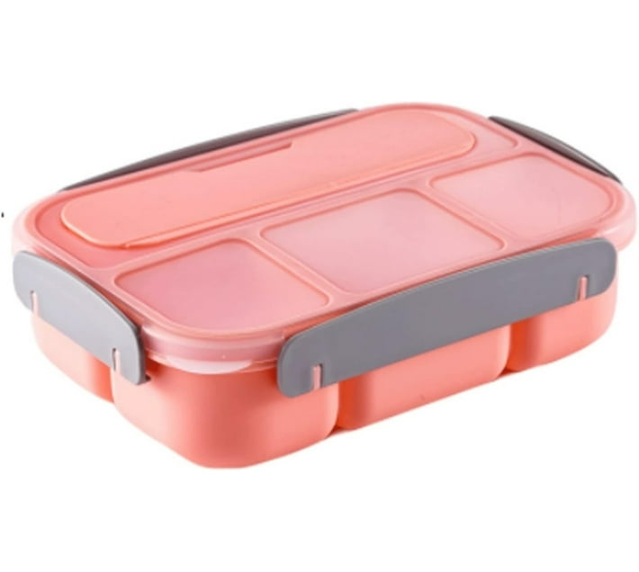 Generic 8-2062 Four Compartment Sealed Lunch Box 1 Containers Lunch Box ...