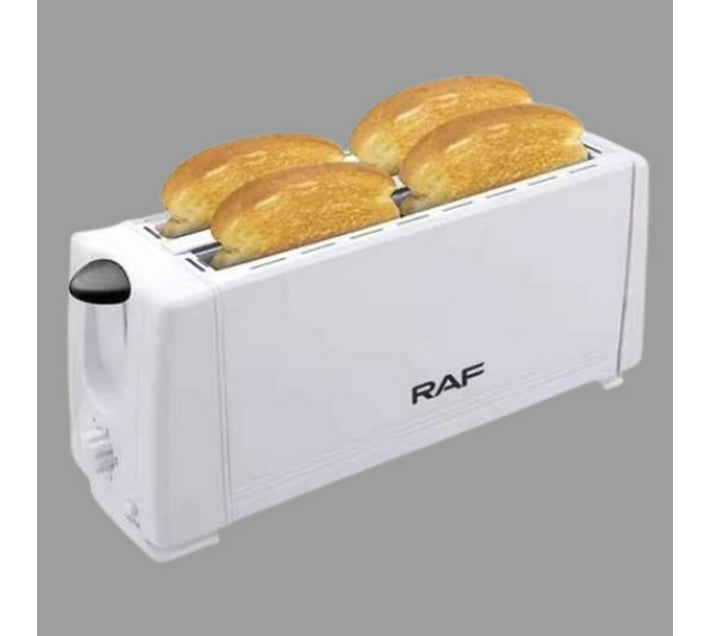 RAF N/A 1200 W Electric Pop Up Toaster (White) | Makro
