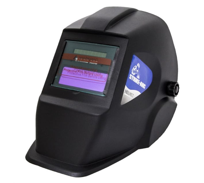 Someone’s in a Makro Strike-Arc Auto Darkening Helmet Black Mood