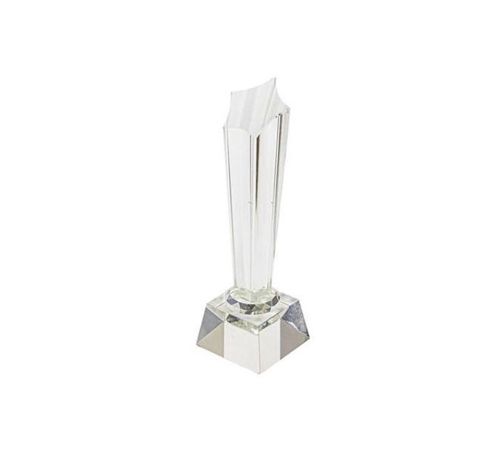 Someone’s in a Makro Glass Hex Pillar Trophy - 22cm with Base Including ...
