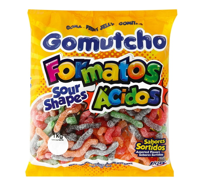 Riclan Gomutcho Sweets Sour Worms (1 x 1kg) | Makro
