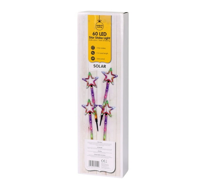 Byc2 Solar star stake light 4 pack | Makro