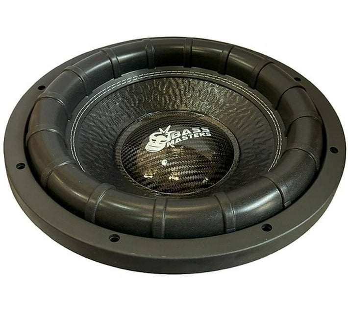 Bassmasters VORTEX-12D4 12inch DVC Subwoofer 18000 Watts Subwoofer Rear Deck Mounted Round Car ...