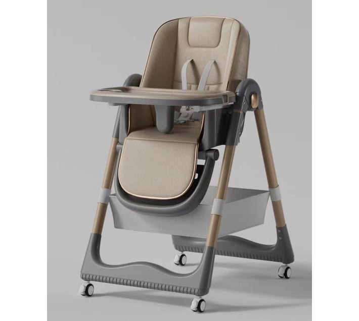 Just Simplified Thickened Steel Adjustable Height 3-in-1 Dining Baby ...