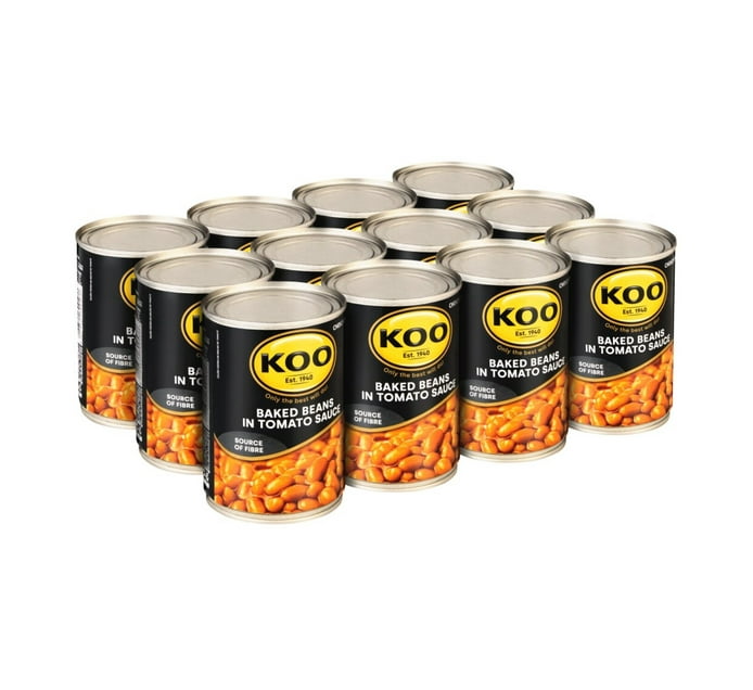 Koo Baked Beans In Tomato Sauce (12 x 410g) | Makro