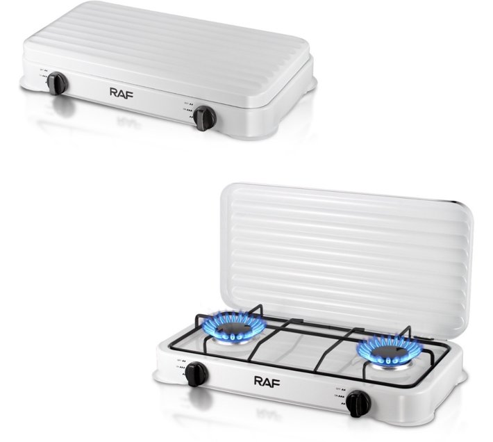 raf R.8033 Stainless Steel Manual Gas Stove (2 Burners) | Makro