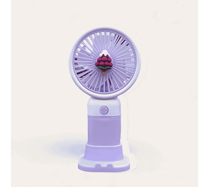 HiGeneralStore Rechargeable Mini Handheld Fan A 20 mm 5 Blade Table Fan ...
