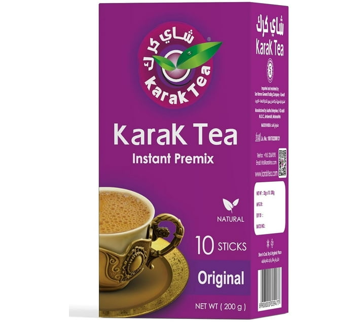 Karak Tea Original Flavor Instant Tea Box (10 Sachets) | Makro