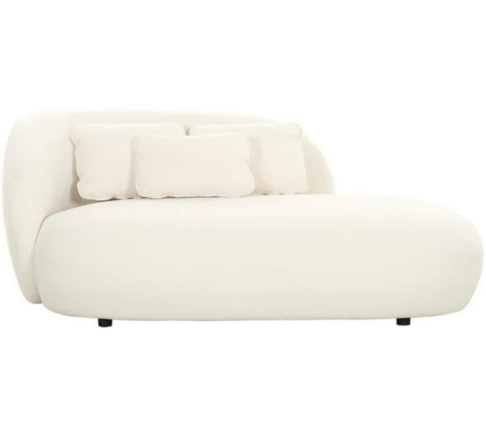 Comfy Home Furnitures Velvet Day Bed Chaise Sofa Velvet 1 Seater Sofa ...