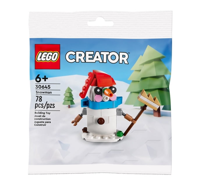 Someone’s in a Makro Lego Snowman Mood