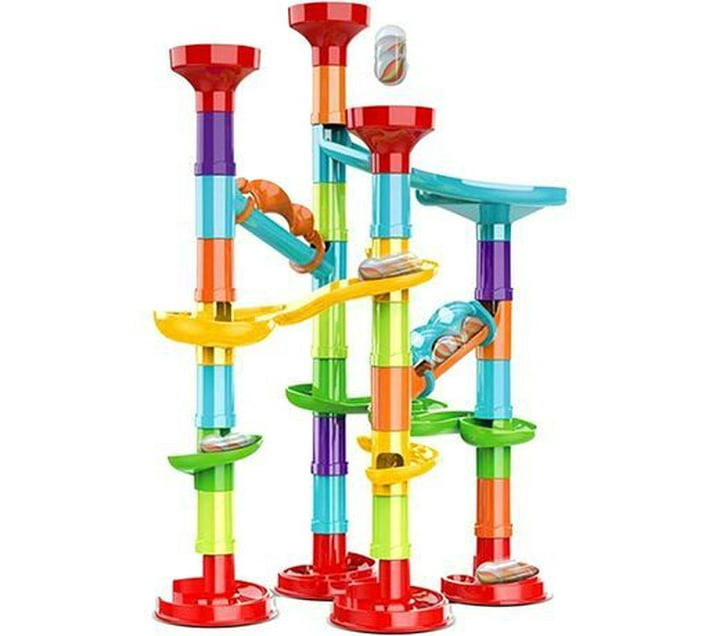 HEMCO 50-Piece Marble Building Blocks Set Soft Blocks (Multicolour) | Makro