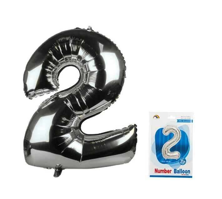 Someone’s in a Makro Balloon - Aluminium Foil - Metallic Silver ...