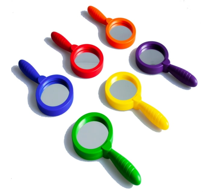 Someone’s in a Makro Kids Educational Mirrors With Handles - 6 Pieces Mood