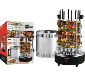 LumaBella LB-57009 1500w Electric Skewers Glider Rack Grill () | Makro