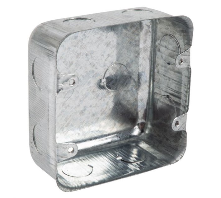 Someone’s in a Makro Bulk Pack X 20 Wall Box Galvanized 100X100Mm Mood