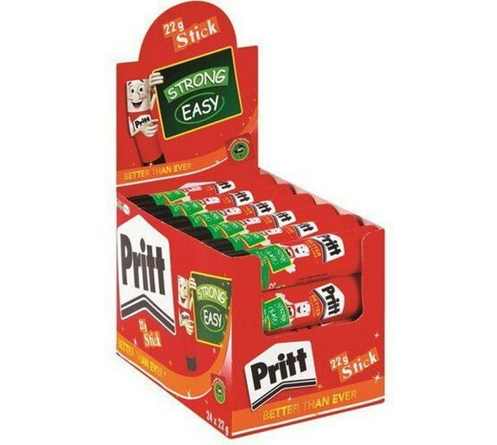 PRITT Dispenser Stick Value Pack 22g (Set of 24, RED) | Makro