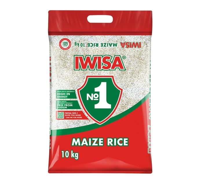 Someone’s in a Makro Iwisa Maize Rice (1 x 10kg) Mood