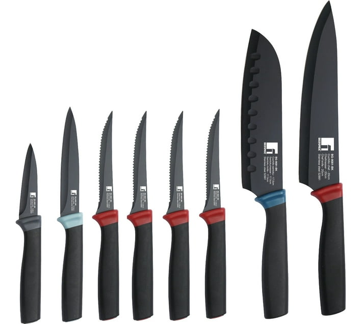 Bergner 8 Piece Steel Multipurpose Nagoya 8 Piece Non Stick ...