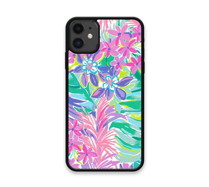 Someone’s in a Makro Caitscases TPU Fashion Covers - Apple iPhone 11 (Lilac Flower) Mood