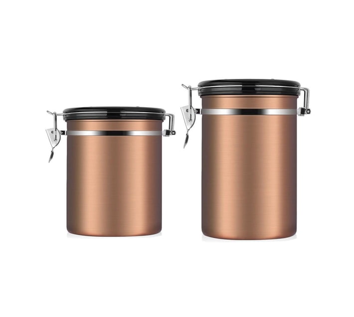 Someone’s in a Makro Stainless Steel Airtight Canister Container Jars ...