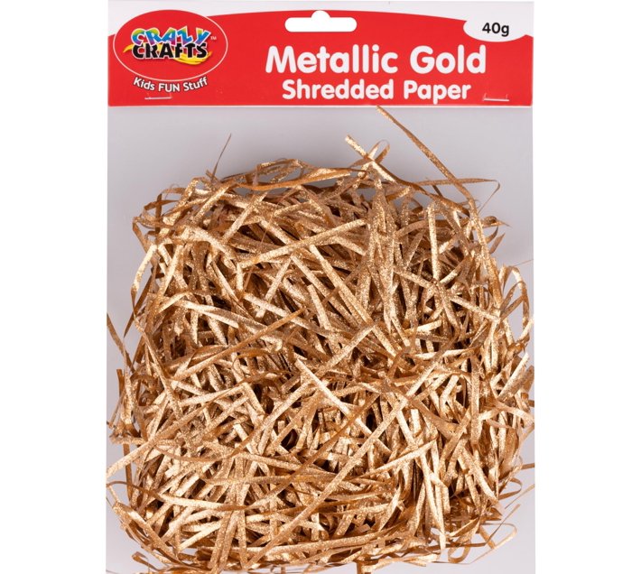 Someone’s in a Makro Shredded Paper - Metallic Shredded Paper - Gold Mood