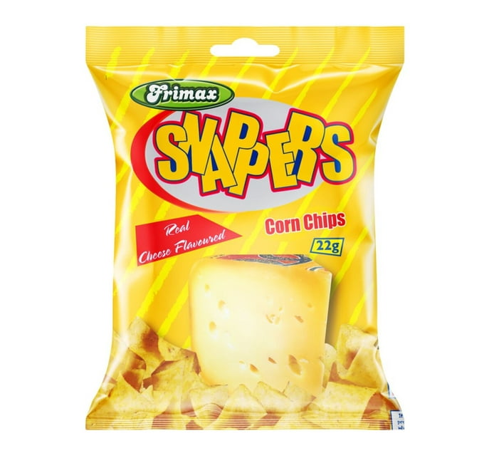 Buy Frimax Snappers Corn Chips Balers Cheese (50 x 22g) in Bulk | Makro ...
