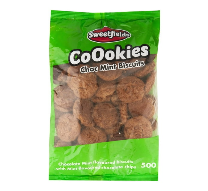 Sweetfields Biscuit Mint Choc Chip (12 x 500g) | Makro