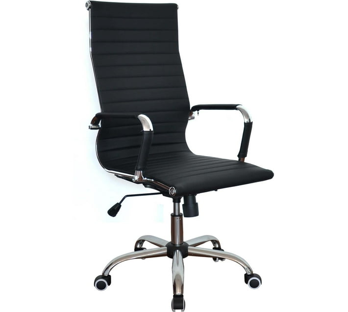 TOCC Gen Ems High Back Office Chair - Black Office Adjustable Arm Chair ...