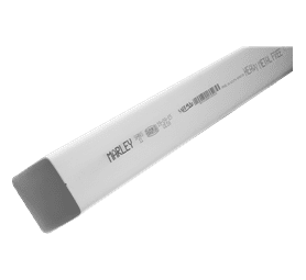 Marley Pipes Streamline Double-Flo Gutter White 4500 mm Builders ...