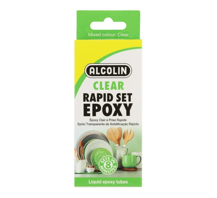 Buy Alcolin 2 x 20 ml Epoxy Liquid Rapid Set Clear in Bulk | Makro Business