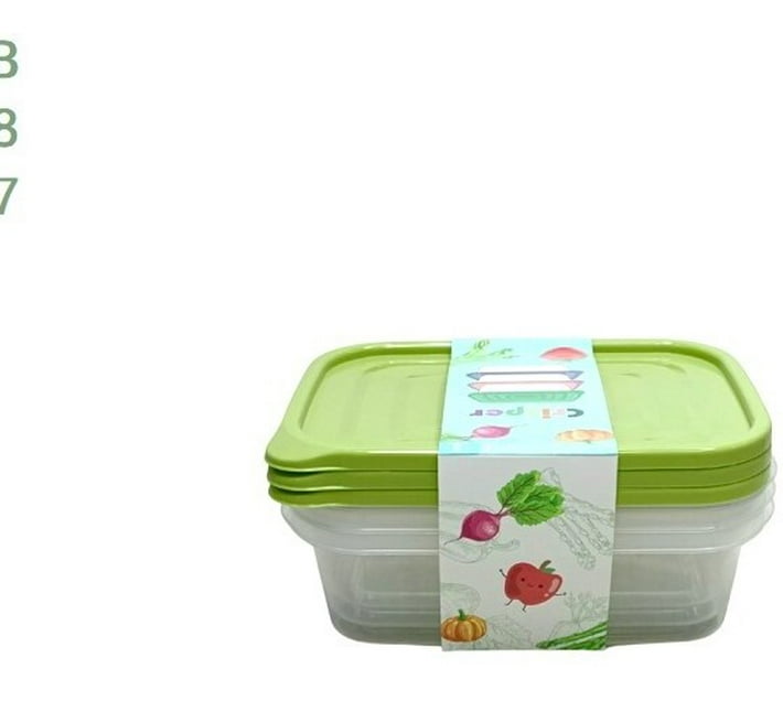 Online Oasis 3-Piece 900 ml Take & Go Food Container Set 3 Containers ...