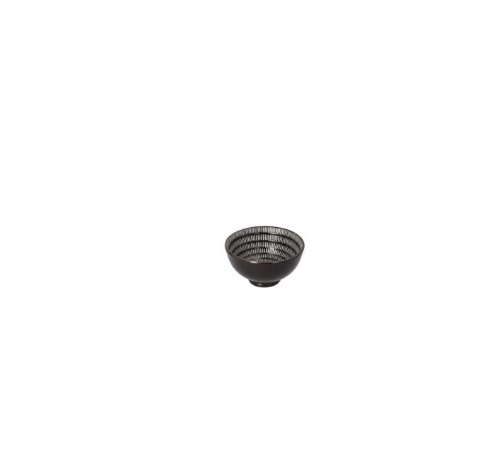 Someone’s in a Makro Black Round Stoneware Small Deep Bowl 9Cm Mood