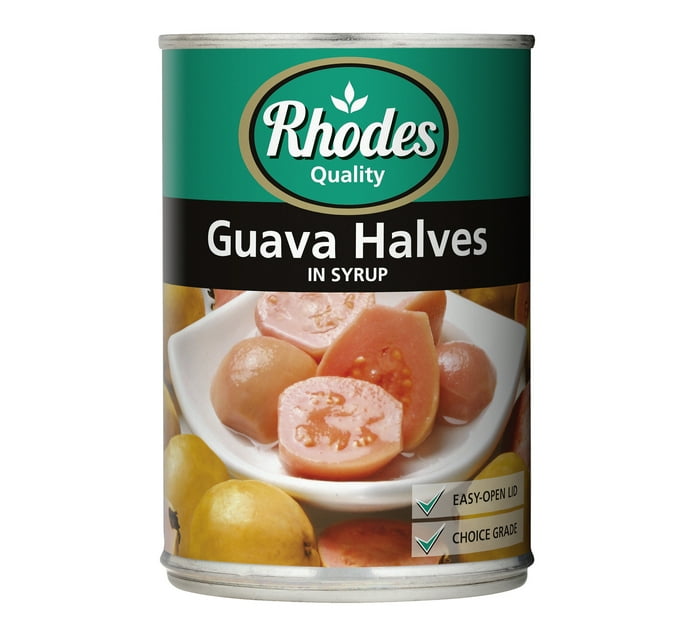 Buy Rhodes Guava Halves In Syrup 410g in Bulk | Makro Business