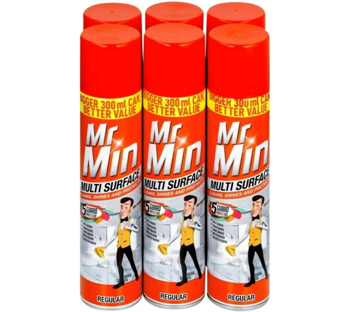 Buy Mr Min Multi Surface Regular Furniture Polish for Wood, Mirrors ...