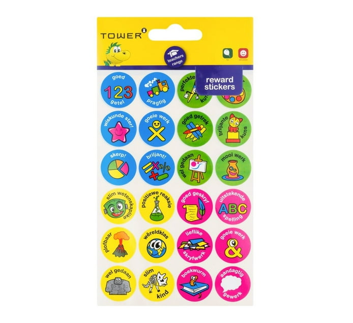 Tower Subject Sticker Afrikaans | Makro