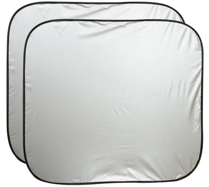Generic Side Window Sun Shade (Silver) | Makro