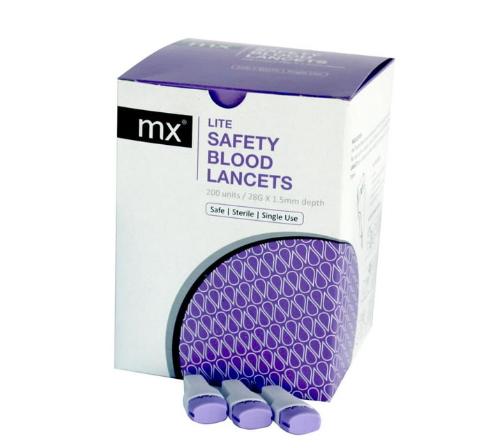 Someone’s in a Makro Safety Lancet Lite Purple 28G Mood