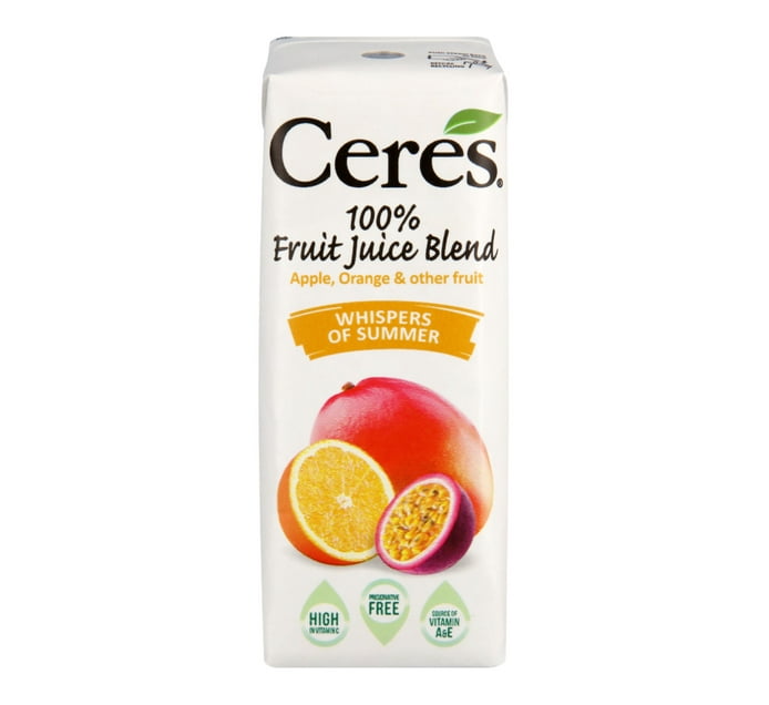 Someone’s in a Makro Ceres 24 x 200 ml Fruit Juice Mood