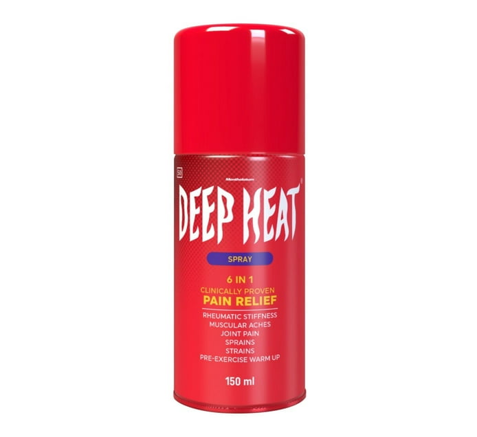 Buy Mentholatum Deep Heat Spray (24 x 150ml) in Bulk | Makro Business