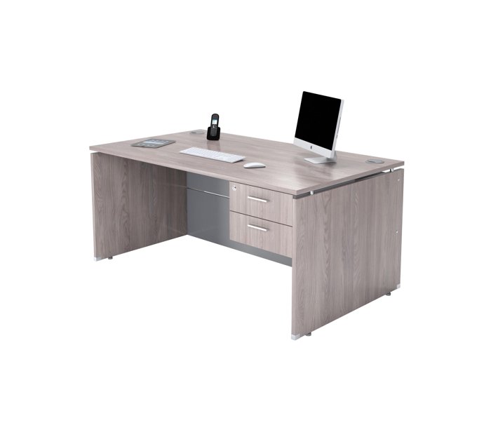 Someone’s in a Makro TITANIUM 1600 DESK WITH 2 DRAWERS Mood