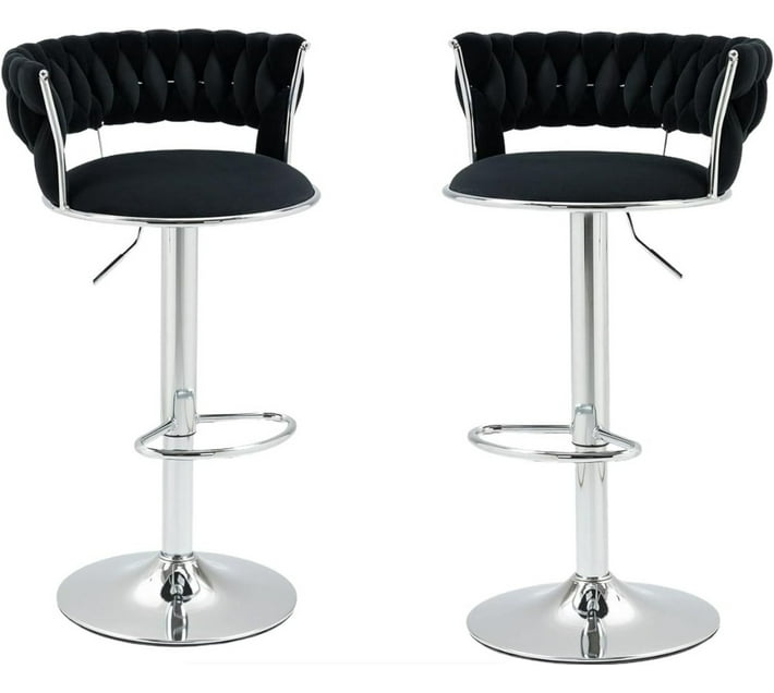 QQ Foam Bar Chair (Finish Colour - Black, DIY(Do-It-Yourself)) | Makro