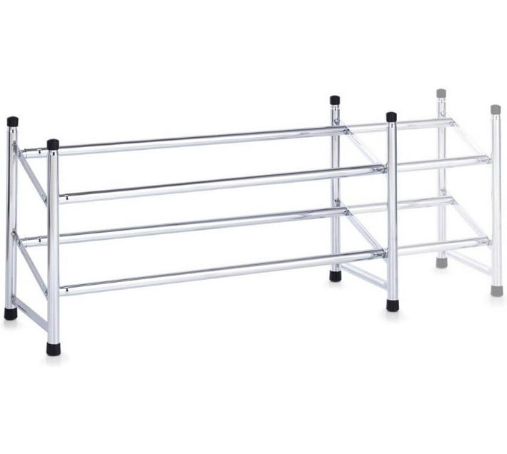Tier Metal Shoe Rack (White, 3 Shelves) | Makro