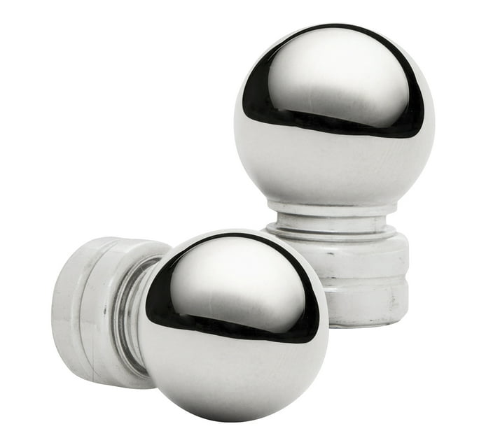 Someone’s in a Makro Rufflette 2 Pack 16mm Chrome Ball Finial Mood