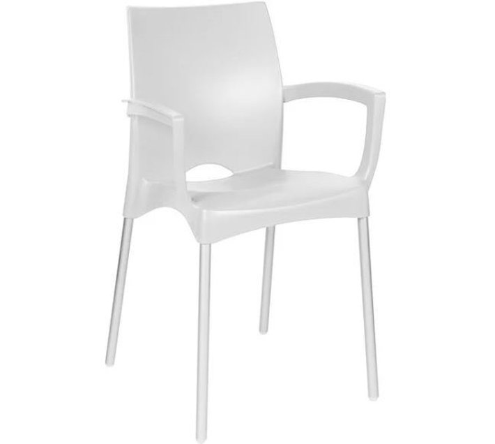 UMLILO LOGISTICS Contour Alexis Chair Chair (White) | Makro