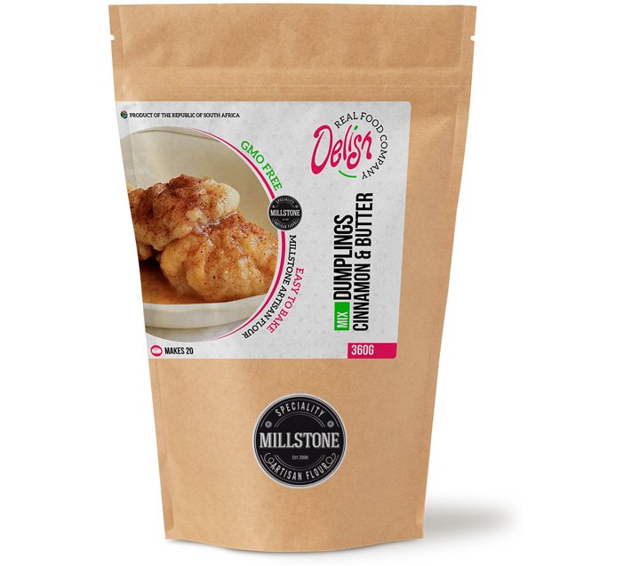 Delish Real Food Company Dumplings Cinnamon & Butter Premix 360 g ...