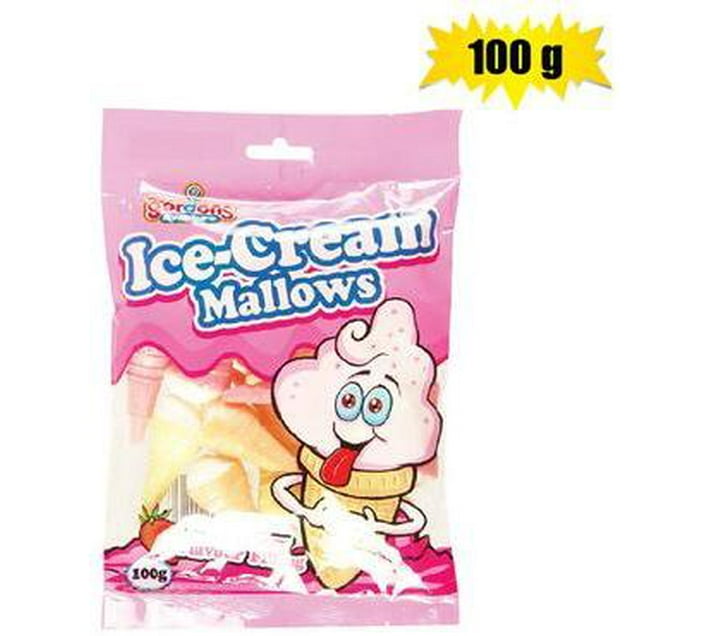Gordons Sweets Sweet mallow gs ice cream s/ber 100g (th Bag (24 x 100 g ...