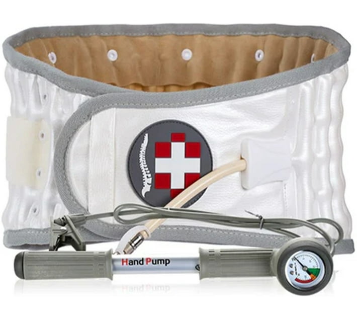 generic Single Air Traction Belt with Gauge Manual Pump Back / Lumbar ...