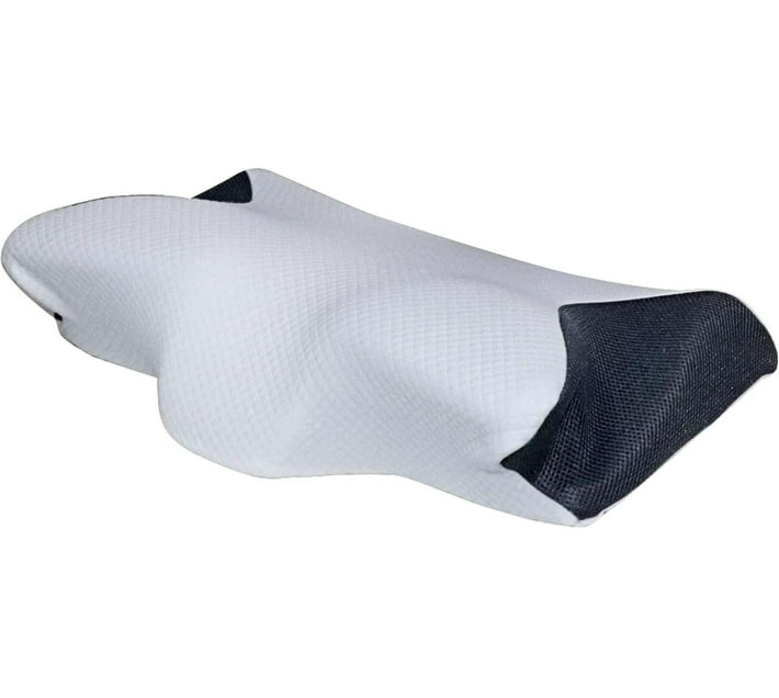 Comfort Pedic Memory Foam Solid Orthopaedic Pillow Pack of 1 (Red) | Makro