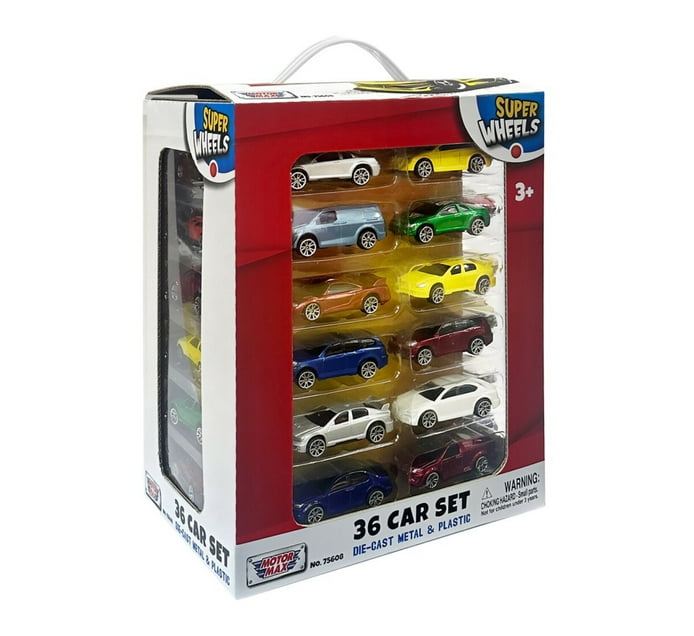 Motormax MOTORMAX 3 INCH CAR DEALERSHIP 36 PCS | Makro